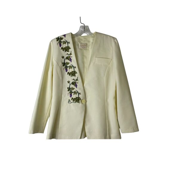 Marcia May | Jackets & Coats | Custom Made Marcia May Ivory Suit Jacket ...